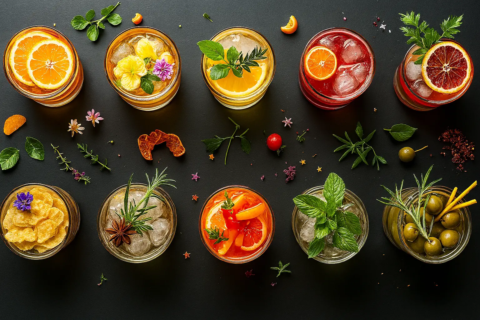 9 Creative Cocktail Garnish Ideas to Elevate Your Drinks | Wolfe and ...